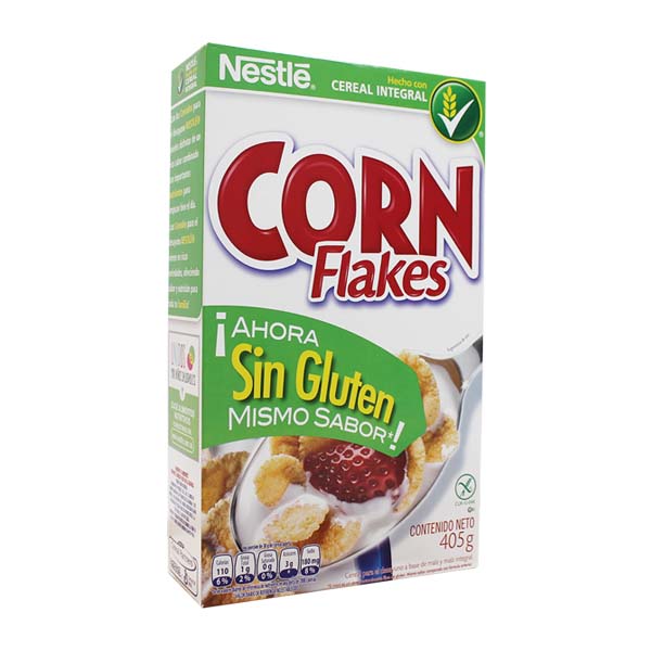 Cereal Corn Flakes Sin Gluten 405gr Superboom
