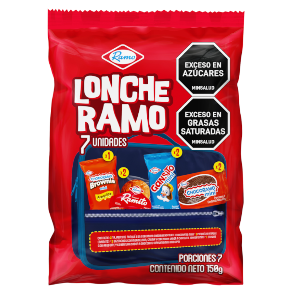 Lonche Ramo Surtido 7 Unidades 150Gr | SuperBooM