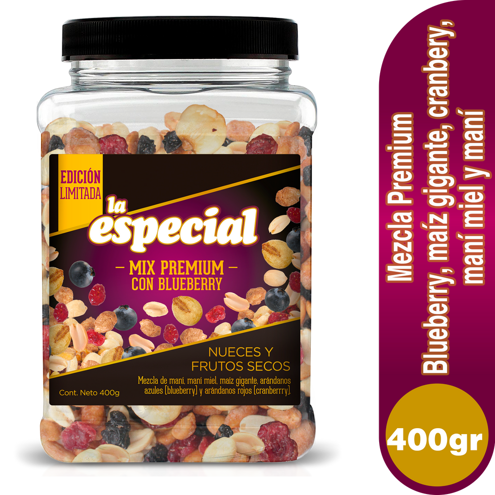 Maní La Especial Mezcla Premium 400Gr | SuperBooM
