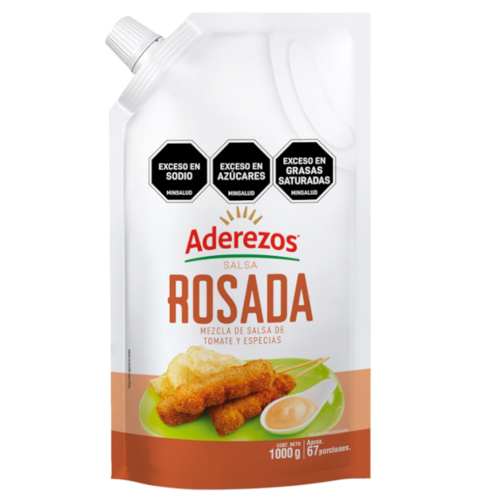 Salsa Rosada Aderezos Bolsa 1000Gr | SuperBooM