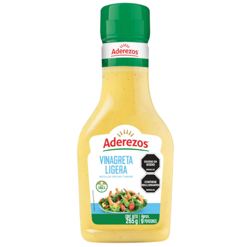 Vinagreta Aderezos Light 265Gr | SuperBooM