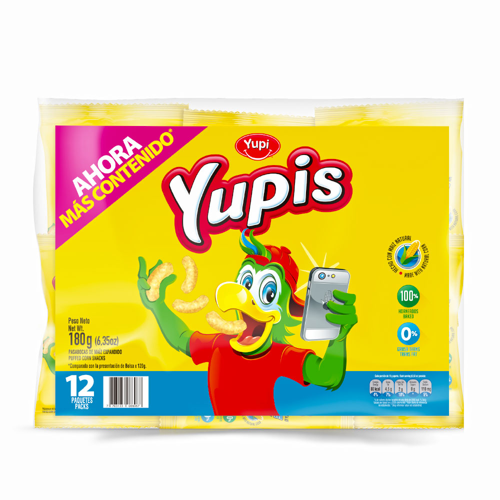 Yupis Salados 12 Unidades 180Gr | SuperBooM