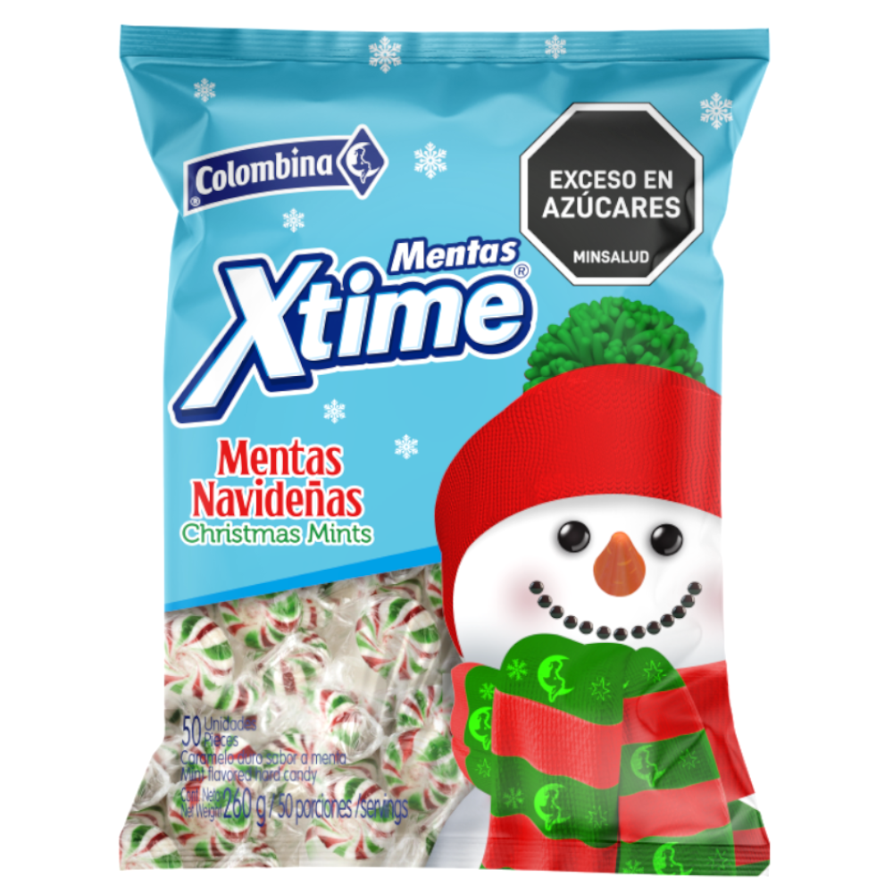 Mentas Colombina Dulce Navidad 260Gr | SuperBooM