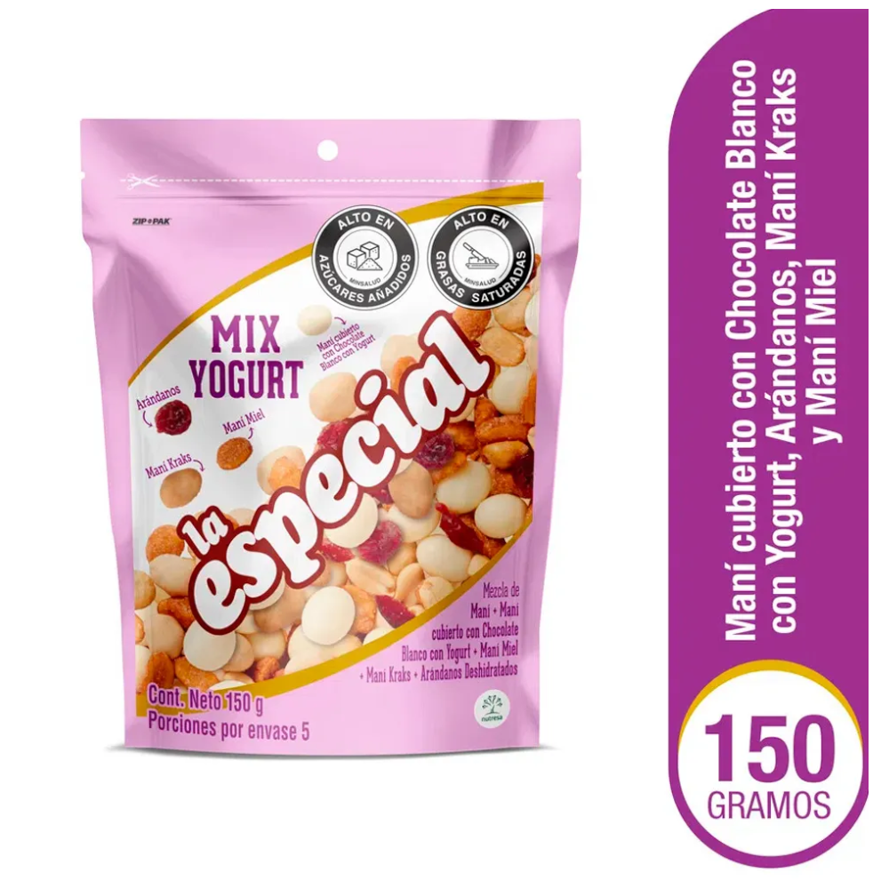 Mani La Especial Mix Yogurt Doypack 150Gr | SuperBooM