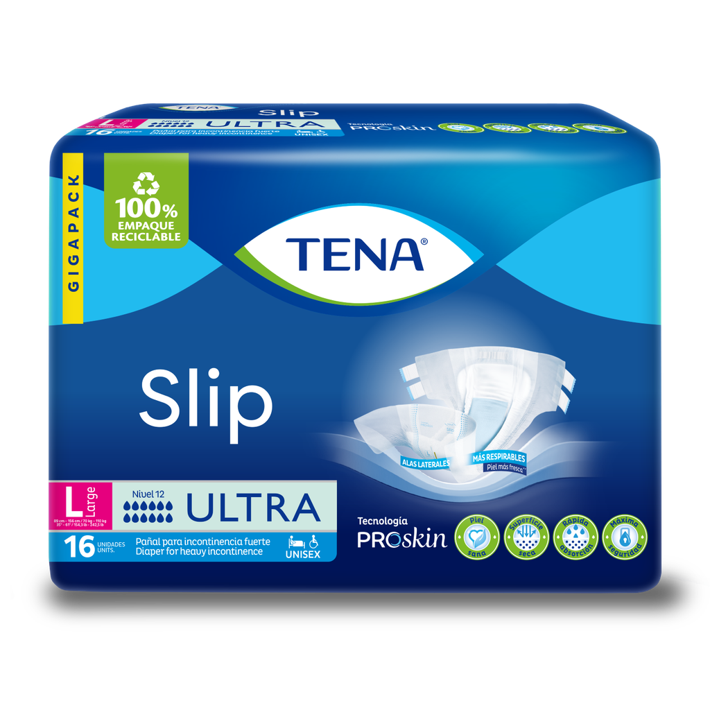 Tena Slip Ultra L Gigapack 16 Unidades | SuperBooM