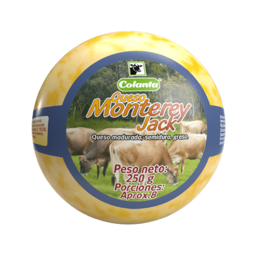 Queso Monterry Jack Colanta 250Gr | SuperBooM