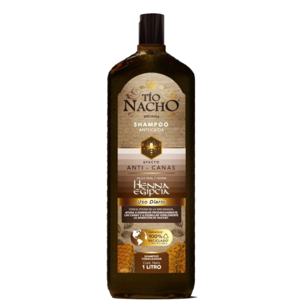 Shampoo Tio Nacho Henna Egipcia 1000Ml | SuperBooM