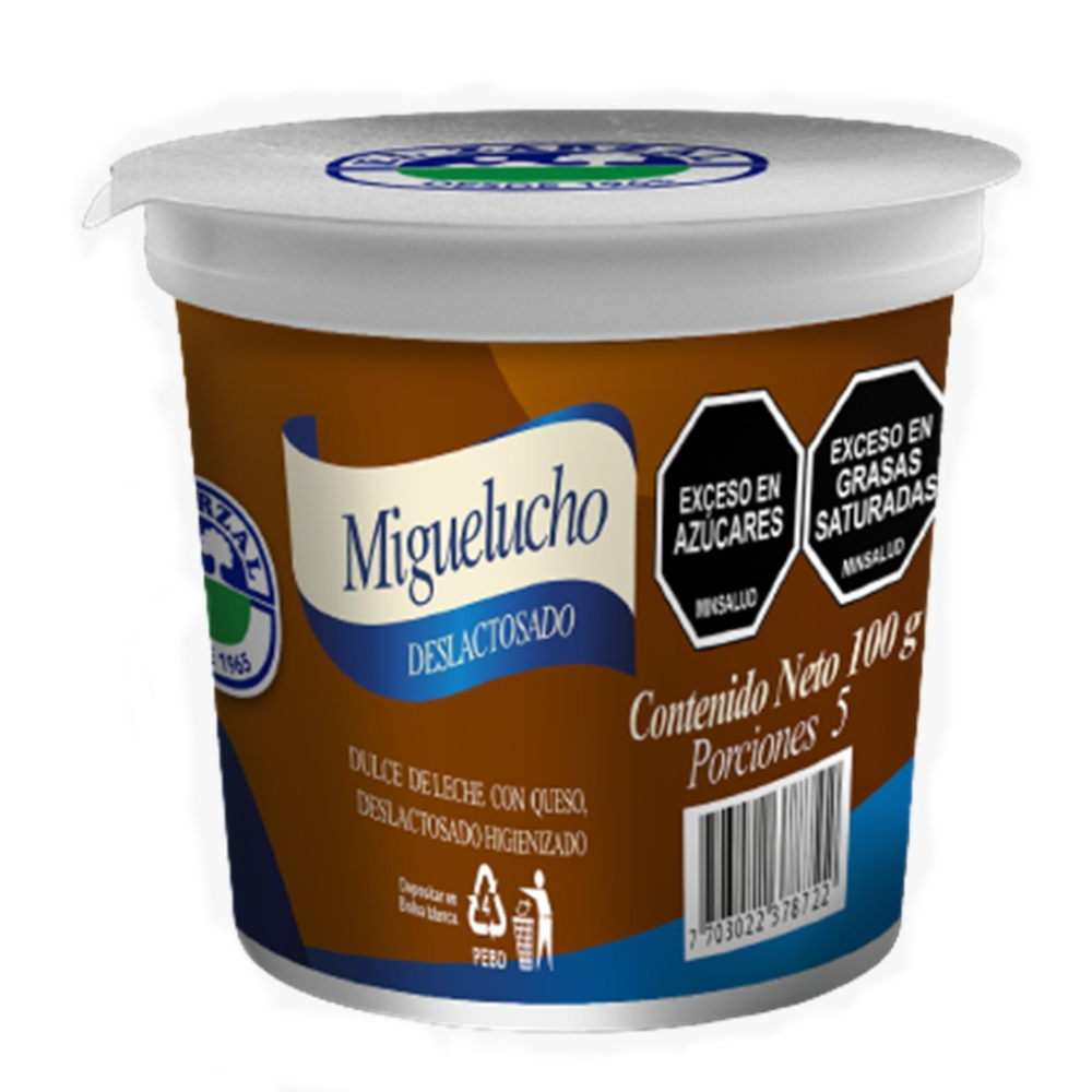 Miguelucho Deslactosado El Zarzal 100Gr | SuperBooM