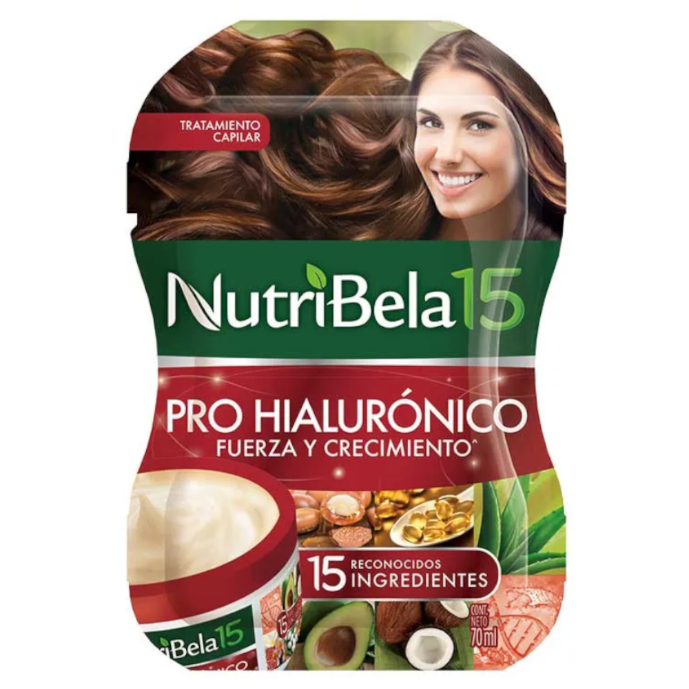 Tratamiento Nutribela Hialurónico Fuerza Y Crecimiento 70Ml | SuperBooM