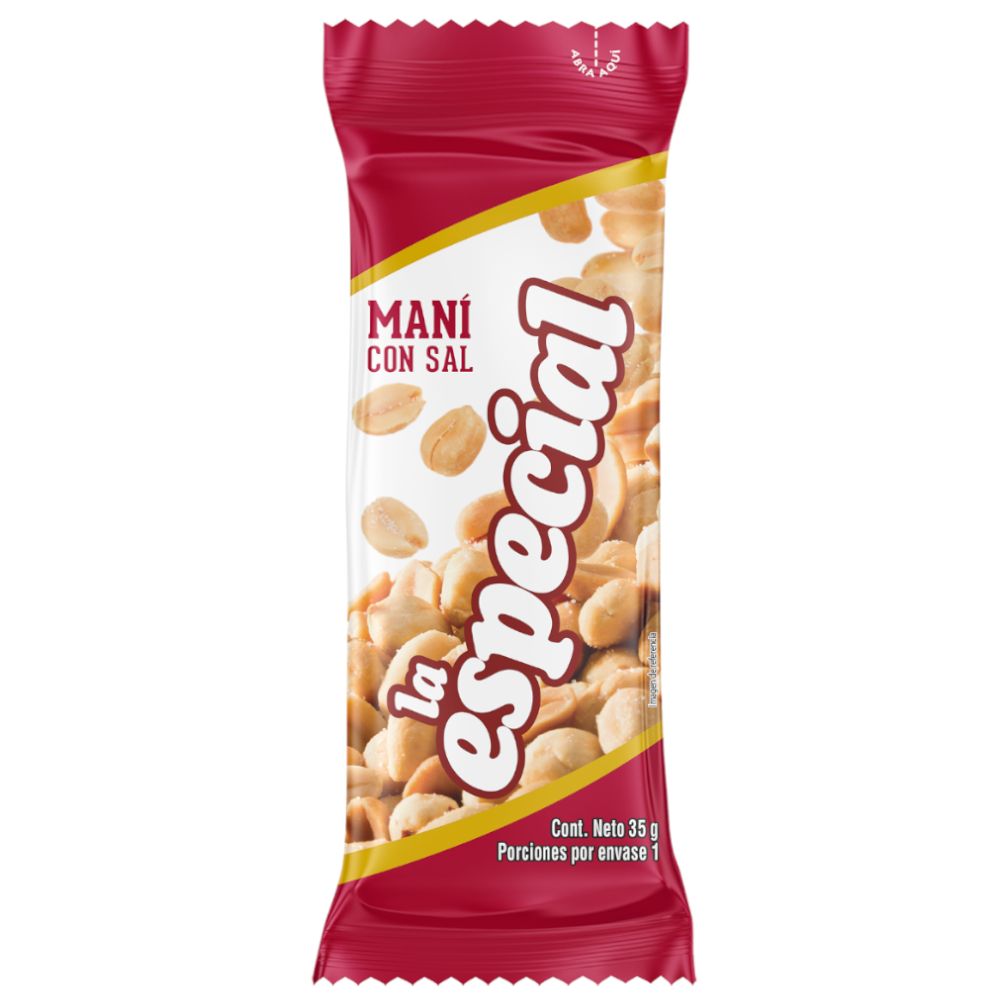 Maní La Especial Con Sal 35Gr | SuperBooM