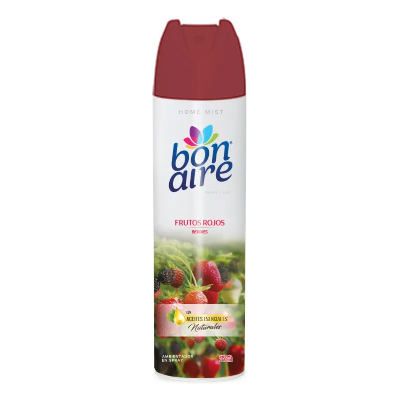 Ambientador Bonaire Frutos Rojos Spray 250Ml | SuperBooM