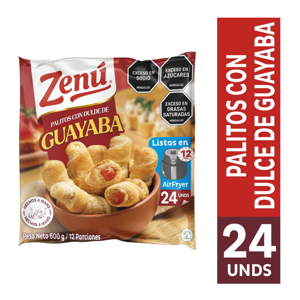 Palitos Con Dulce De Guayaba 24 Unidades 600Gr | SuperBooM