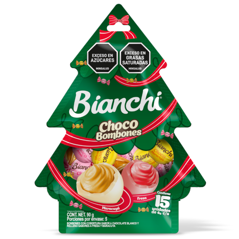 Choco Bombones Bianchi Navidad Árbol 90Gr | SuperBooM